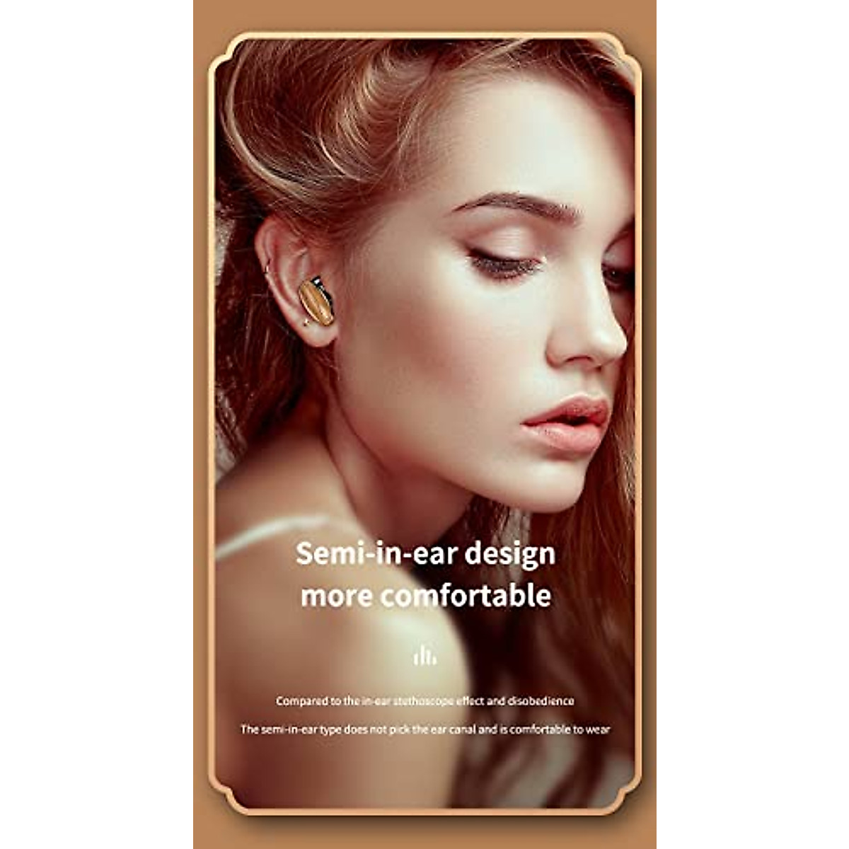 Bluetooth Headphones True Wireless Earbuds 48Hrs Playtime with Wireless Charging Case LED Power Display Wireless & Type-C Charging Waterproof in-Ear TWS Earphones for Phone Computer Laptop Sports