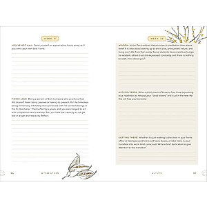 A Year of Zen: A 52-Week Guided Journal (A Year of Reflections Journal)