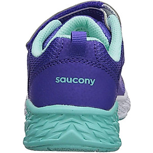 Saucony girls Wind A/C Sneaker, Purple, 6.5 M US