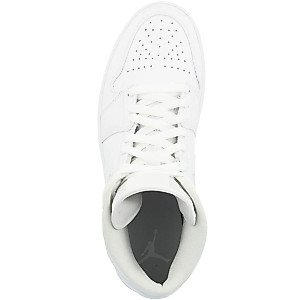 Nike Men's High-Top Sneakers Basketball Shoe, White White White, 12