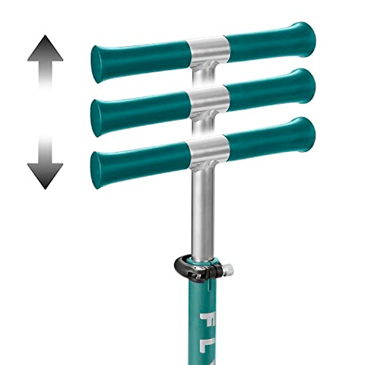 Flyer Glider Pro, Lean to Steer Kids Scooter, Teal, for Kids Ages 5+ Years