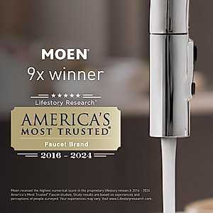 Moen T2690 Voss Posi-Temp with Built-in 3-Function Transfer Valve Trim Kit, Valve Required, Chrome