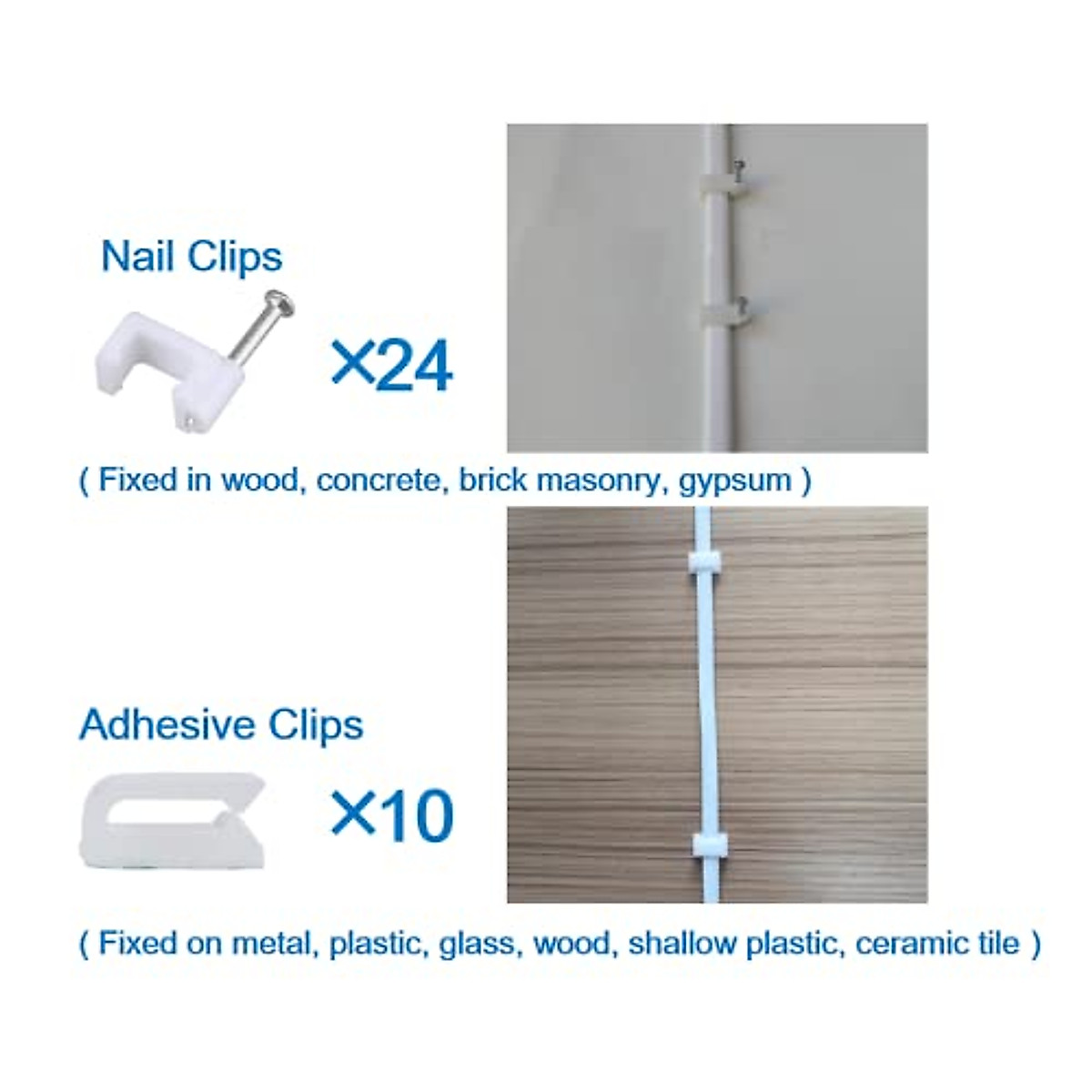 DIANMU 20FT Magnetic Charging Cable with Charger for Arlo Pro 3/Pro 4/Ultra/Ultra 2 Camera,Outdoor Power Cable and Power Adapter for Arlo(Not for Arlo Pro 3 Floodlight/Pro/Pro 2/Essential),2 Pack