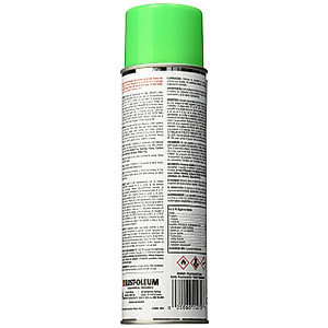 Rust-Oleum Corporation 203032 M1800 Fluorescent Green Gloss 17 OZ. Spray, 17 Ounce (Pack of 1)