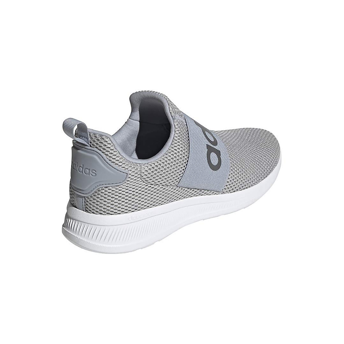 adidas Men's Lite Racer Adapt 4.0 Running Shoes, Halo Silver/Grey/White, 10.5