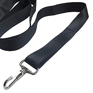 Vtete 2 Pcs Adjustable Bimini Top Straps with All 2 Snap Hooks on Each End (Not Need to Sewn It) - Marine & Awning Webbing Straps with Loops + Eye Straps - 28 inch ~ 60 inch Boat Awning Hardware