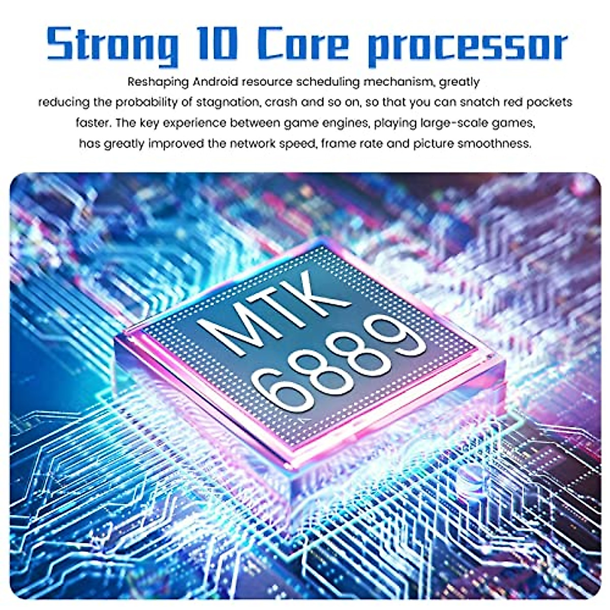 ARGIN Unlocked Cell Phones, Android 10.0 1+8G 1080P HD Full Screen Phone, Dual SIM Unlocked Smart Phone, 5.8inch Touch Screen Mobile Cell Phone for Father Childrens New Years Gift (Gray)