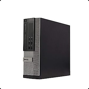 Dell OptiPlex 7020 Small Form Factor Desktop PC, Intel Quad Core I7-4790 up to 4.0GHZ, 8G DDR3, 1T SSD, DVDRW, WiFi, BT, DP, VGA, Windows 10 Pro 64 Language Supports English/Spanish/French (Renewed)