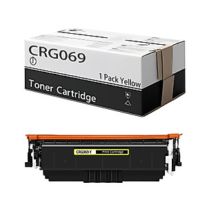 CRG069 Toner Cartridge, Compatible for Canon LBP673 MF750 LBP673CDN LBP673CDW LBP674CX MF752CDW MF756CX Printer (1 Pack Yellow)