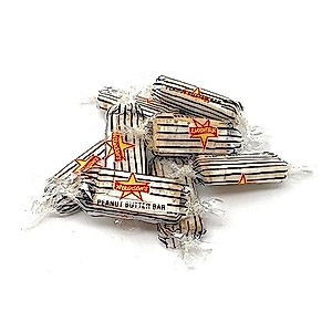 Atkinson Wrapped Bulk Candy Bars, Peanut Butter, 1 Pound