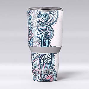 Design Skinz Colorful Ethnic Sprouts - Skin Decal Vinyl Wrap Kit Compatible with The Yeti Rambler Cooler Tumbler Cups