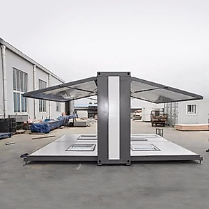 Portable House Steel Exterior Interior Effects Bedroom Bathroom 20ft 40ft Foldable Expandable Portable Container Modular House