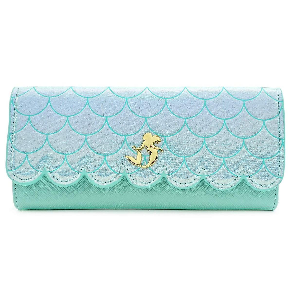 Loungefly Disney Ariel The Little Mermaid Faux Leather Saffiano Wallet - WDWA0930