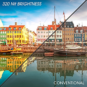 Sceptre IPS 24-Inch Business Computer Monitor 1080p 75Hz with HDMI VGA Build-in Speakers, Machine Black (E248W-FPT)