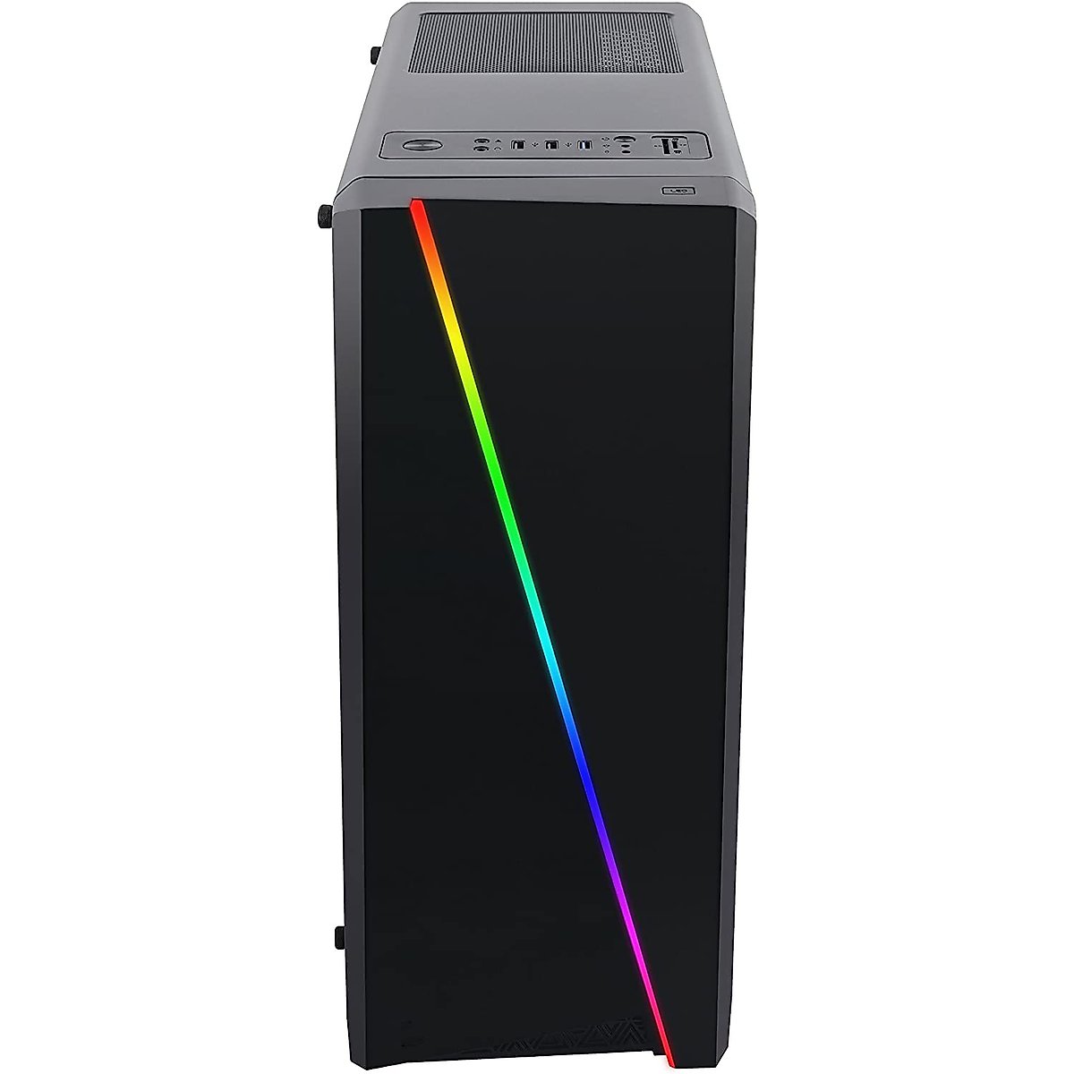 Ssrotho Gaming PC Windows 10 Professional Desktop Tower Computer, Intel Quad-Core i7 3.4Ghz, 8GB RAM, 1TB HDD, WiFi Adapter, GeForce GT 1030 2GB GDDR5, RGB Lighting Case