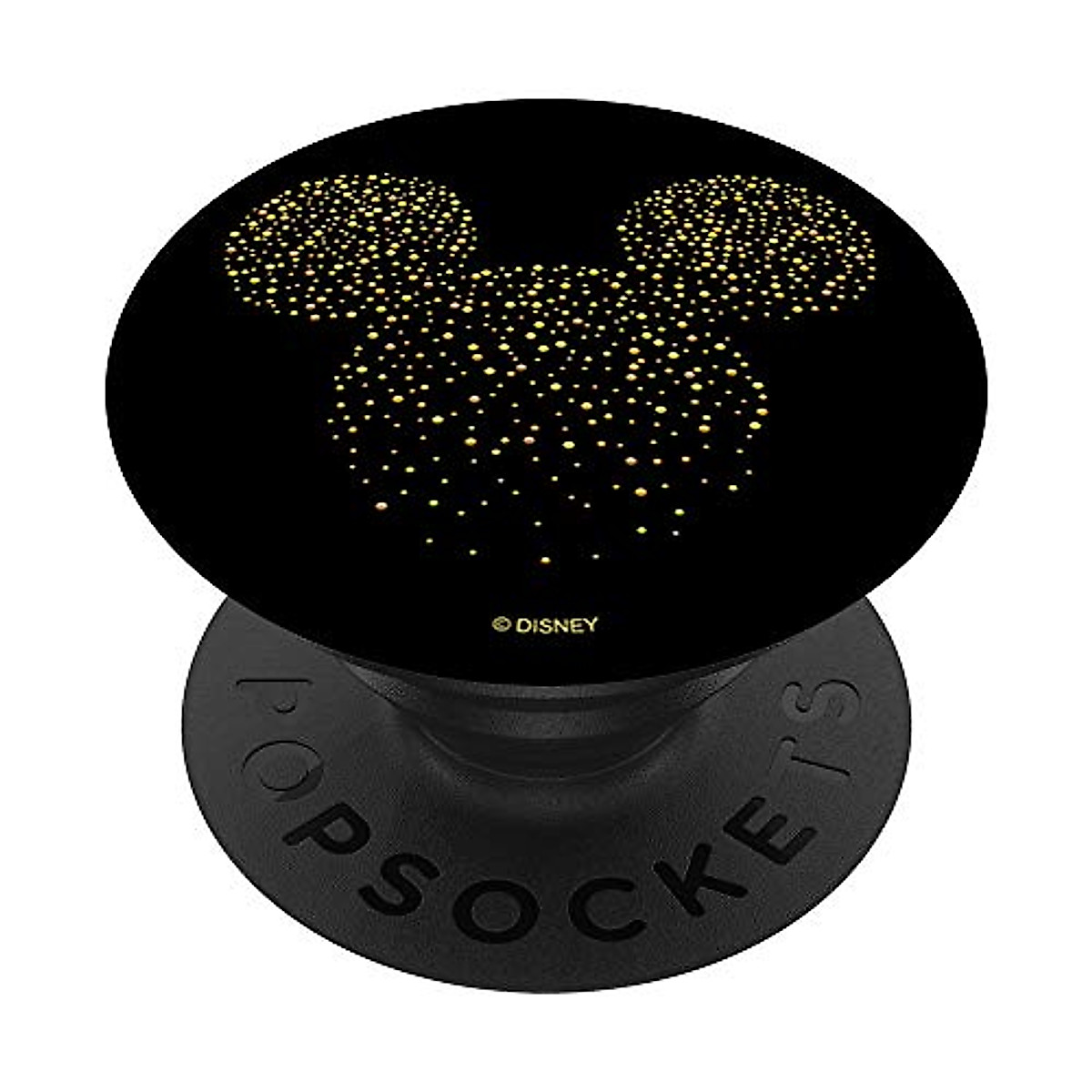 Disney Mickey Mouse Yellow & Orange Dotted Gradient PopSockets PopGrip: Swappable Grip for Phones & Tablets