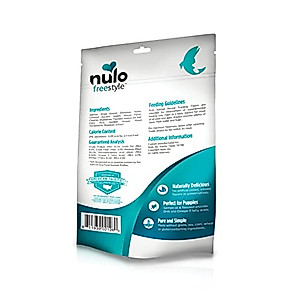 Nulo Puppy & Adult Freestyle Trainers Dog Treats: Healthy Gluten Free Low Calorie Grain Free Dog Training Rewards - Salmon Recipe - 4 Oz Bag