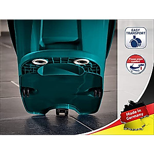 Leifheit Mop Press Professional Evo with Handy Integrated Wheels, Green