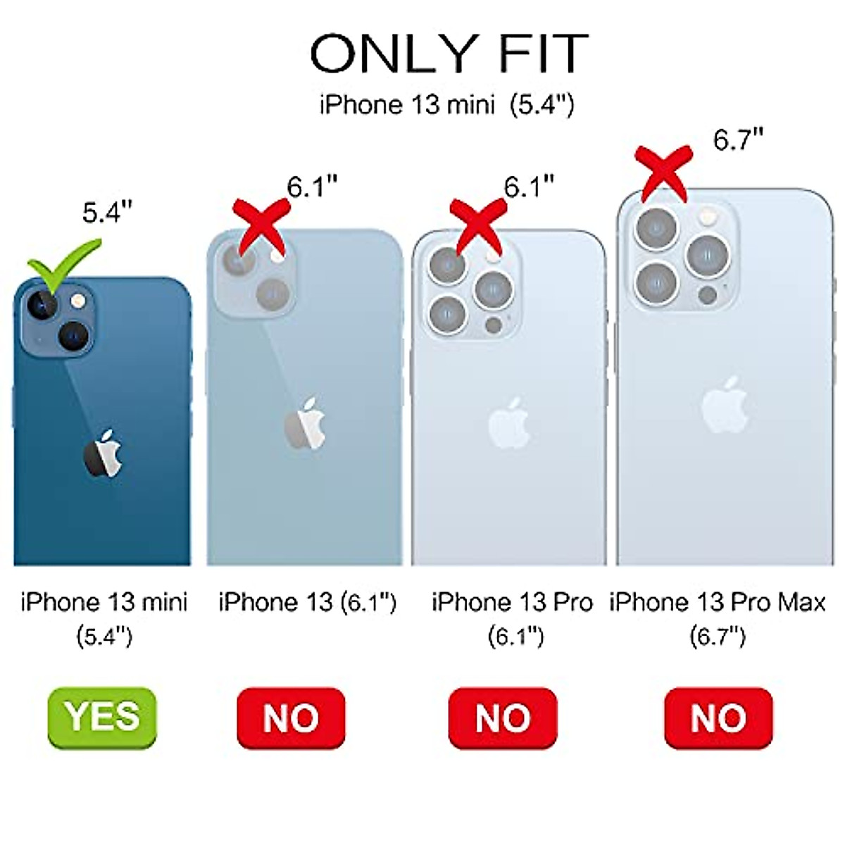 GUAGUA Compatible with iPhone 13 Mini Case 5.4 Inch Glitter Sparkle Bling Cute Cover for Girls Women with Pink Ring Holder Kickstand Shockproof Protective Case for iPhone 13 Mini Gradient Purple