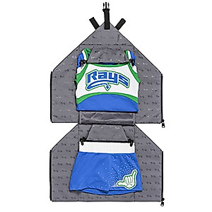 Nfinity Uniformer Uniform Organizer, Black/Green