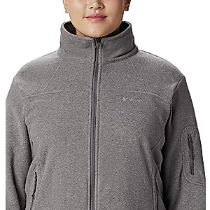 Columbia Women's Fast Trek II Jacket, City Grey Heather, Large