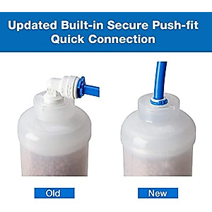 pH Alkaline Mineral Drinking Water Filter Inline for Reverse Osmosis RO Systems | 2" x 10"