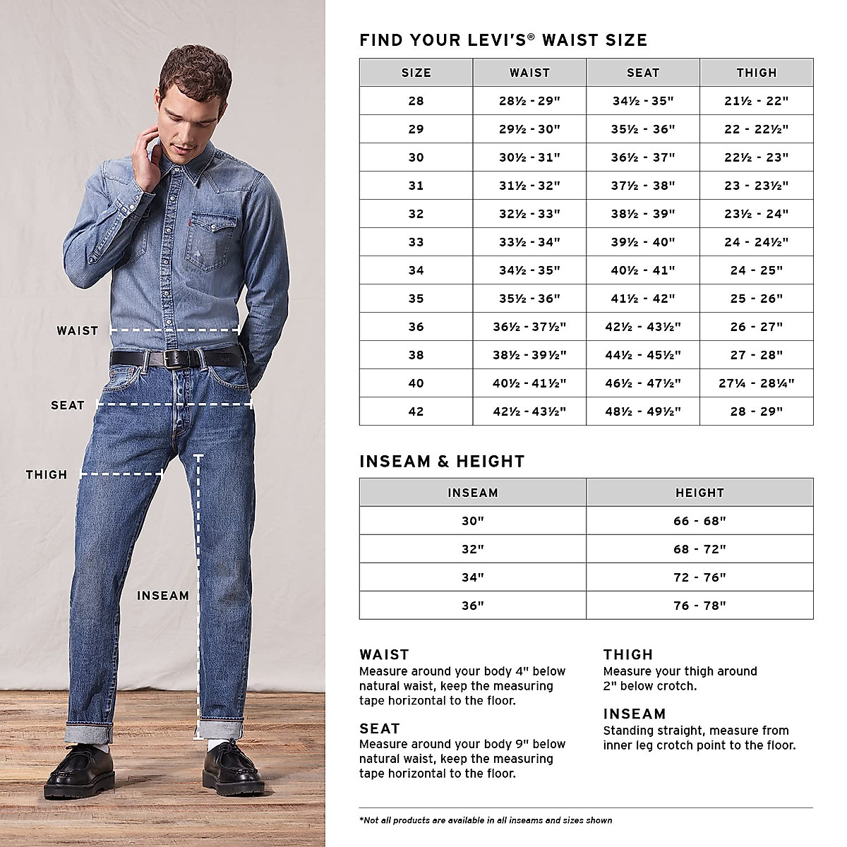 Levi's Men's 541 Athletic Fit Jeans (Also Available in Big & Tall), Caraway-Twill, 36W x 30L