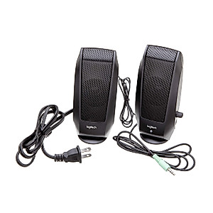 Logitech S120 2.0 Stereo Speakers, Black