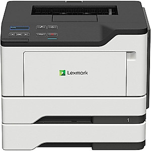 Lexmark B2338dw Monochrome Laser Printer Offers Duplex, Two-Sided Printing, Enhanced Security with Wireless & Ethernet Network Capability All in a Compact Machine (36SC120),Grey