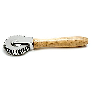 Norpro Stainless Steel Pastry Crimp-Cut-Seal, Metallic, 1 Count (Pack of 1)