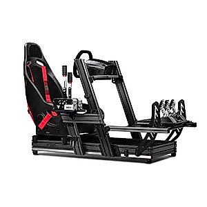 Next Level Racing F-GT Elite Aluminum Simulator Cockpit - Wheel Plate Edition (NLR-E001)