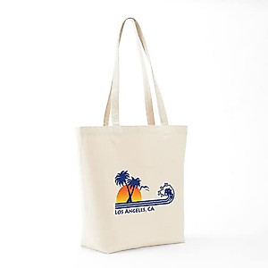 CafePress Los Angeles, CA Tote-Bag Natural Canvas Tote-Bag,Shopping-Bag