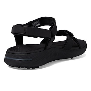 Skechers Women's Arch Fit Spikeless Golf Sandal Sneaker, Black, 12