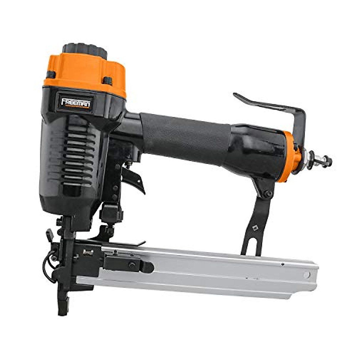 Freeman PFS16 Pneumatic 16-Gauge 1" Fencing Stapler with Adjustable Metal Belt Hook