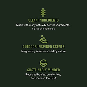 Every Man Jack Cedar + Red Sage Hydrating Mens Body Wash for All Skin Types - Cleanse, Nourish, and Hydrate Skin with Naturally Derived Ingredients - Paraben Free, Phthalate Free, Dye Free - 24oz