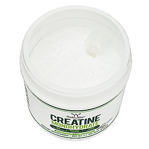 Creatine Monohydrate Powder 1.1lbs (100 Servings of 5 Grams Each - Third Party Tested Micronized Creatine Powder) Unflavored, Keto, Vegan Friendly (with Scoop)(Creatina Monohidratada) by Double Wood