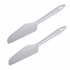 Hutzler Lopol Nylon Plastic Cake Knife, 11", White
