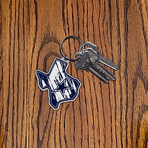 Rico Industries NBA Dallas Mavericks State Shape Keychain