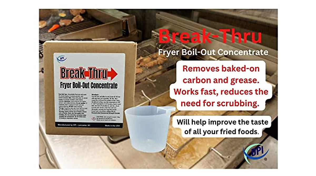 DPI Break-Thru Fryer Cleaner | Powerful Deep Fryer Maintenance