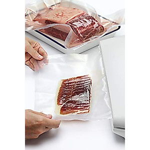 EverOne Vacuum Sealer Bag Roll for Sous Vide & Food Saver, 11" X 50', 2 Count