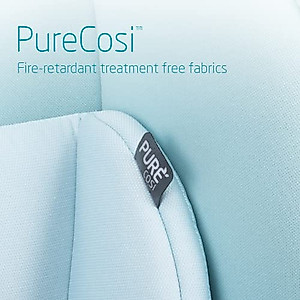 Maxi-Cosi Pria Max All-in-One Convertible Car Seat, Rear Facing Car Seat (4-40 lbs), Forward Facing Car Seat (22-65 lbs), High Back Booster Seat (40-100 lbs), Pure COSI, Tetra Blue