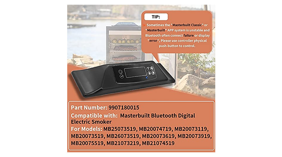 Masterbuilt Smoker Controller Replacement 9907180015 Panel