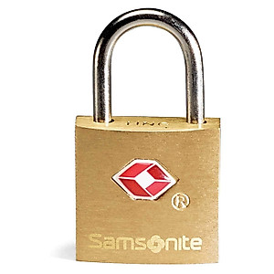 Samsonite Travel Sentry 2-pack Key Locks, Brass, 2-Pack