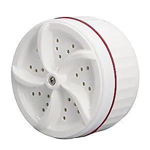 YEmirth Mini Washing Machine,Ultrasonic Turbine Washing,Machine Portable Turbo Washing Machine for Travelling,Business Trip,Camping,College Room,Turbo Washer for Cleaning Sock,Underwear,Small Rags