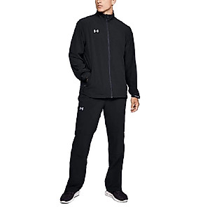 Under Armour Men's Hockey Warm Up Pants, Black (001)/White, X-Large