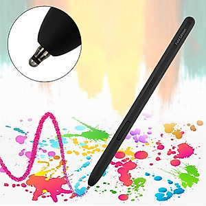 Stainless Ball Pen Tips Replacement Compatible with Samsung Galaxy S Pen Fold Edition Stylus Pen, No Wear Out Z Fold 4/3 Backup Pencil Nibs,2 Pcs