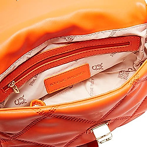 Steve Madden TRIXIES Quilted Crossbody, Orange