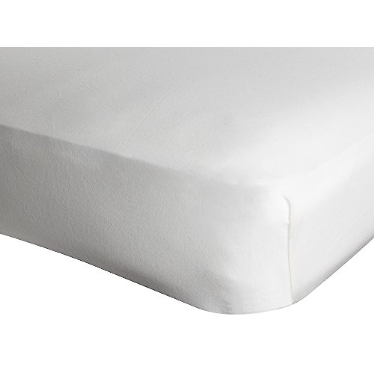 Premium Organic Baby Crib Sheet - 100% Turkish Cotton - Off-White Jersey Knit - Snug Fit, Ultra-Comfy, Clean and Safe Sheets - GOTS Certified - (Natural - Ecru Color)