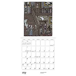 Edward Gorey 2023 Wall Calendar