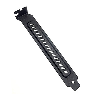 upHere 10 PCI Slot Cover Dust Filter Bracket Expansion Blank Plate Shield Metal Black